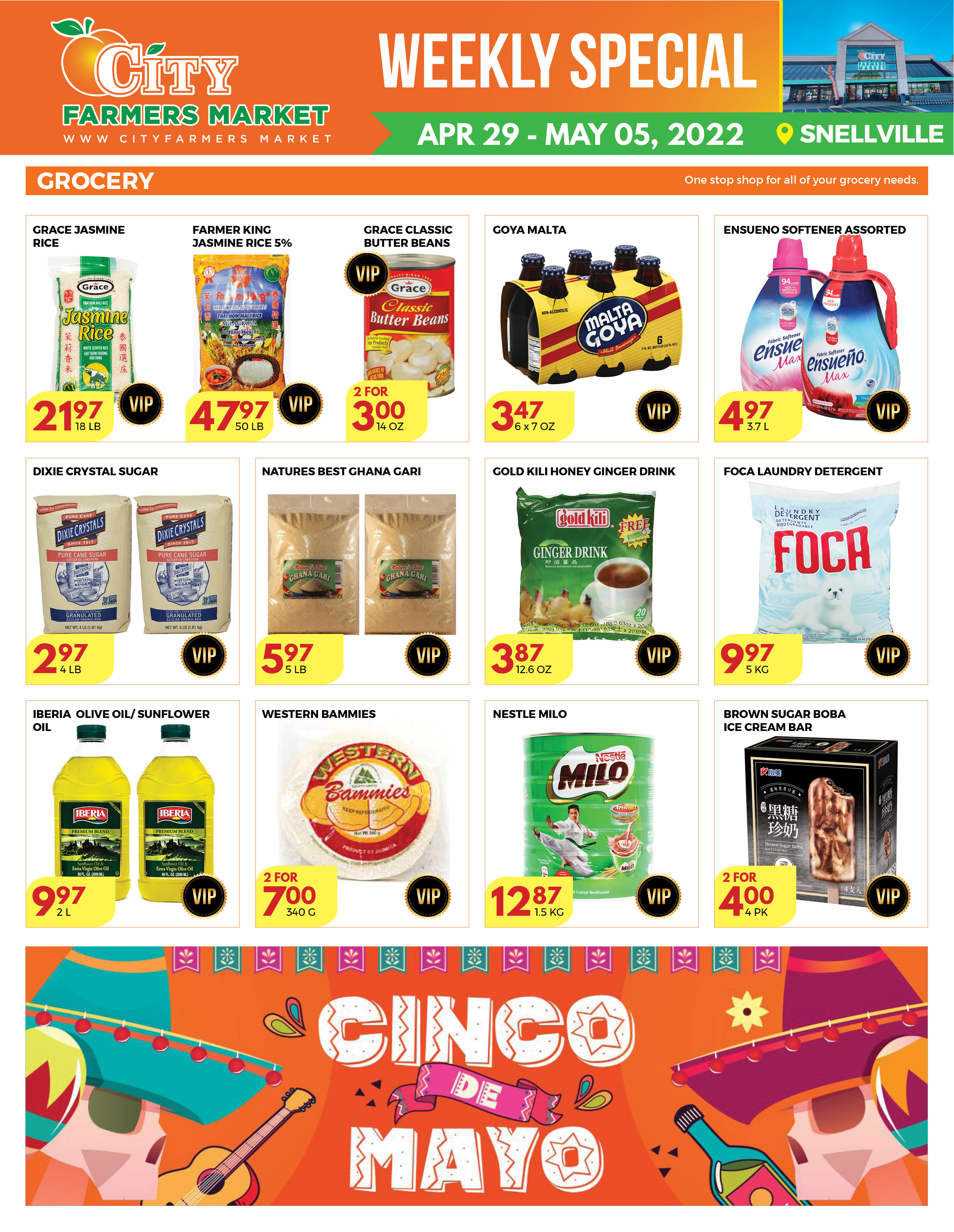 Weekly Special – CFM#3 @ Snellville – City Farmers Market