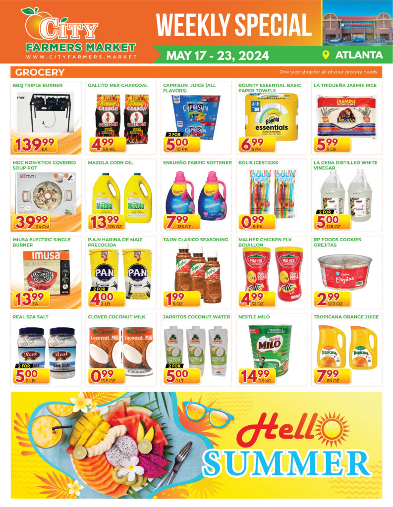 Weekly Special – CFM#2 @ Atlanta – City Farmers Market