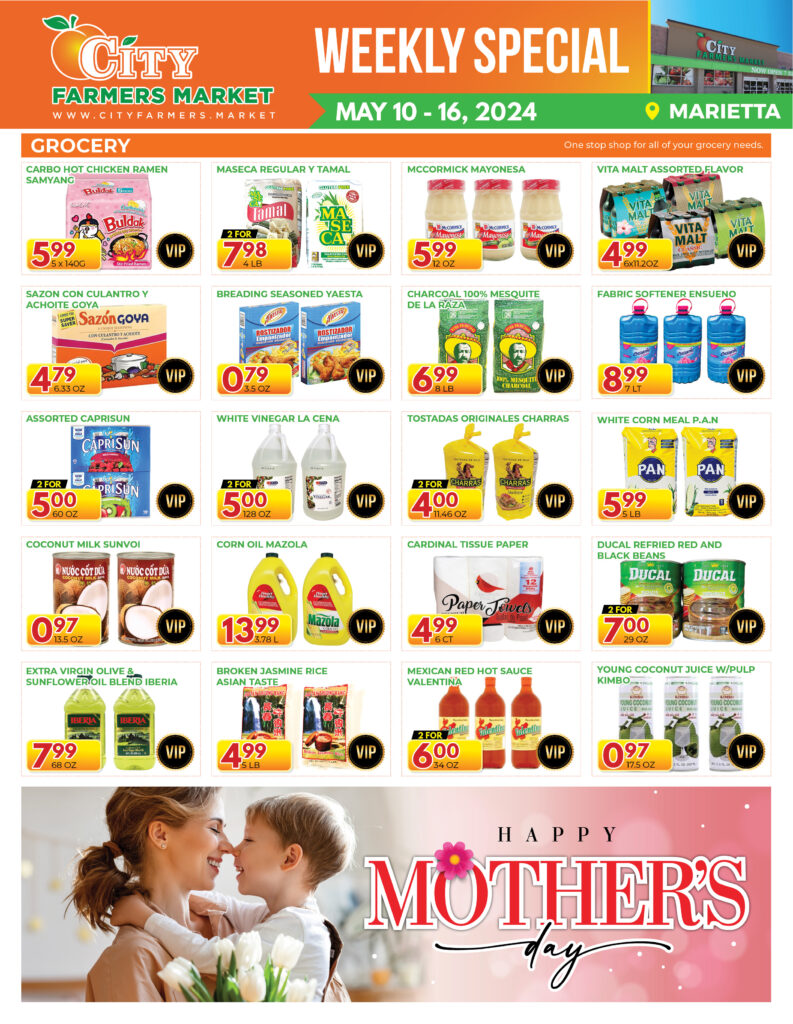 Weekly Special – CFM#5 @ Marietta – City Farmers Market